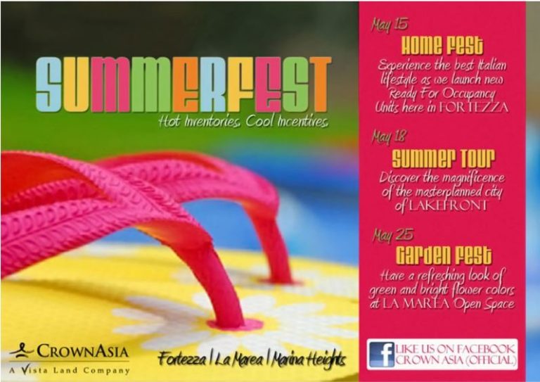 Fortezza, Lakefront and La Marea Summerfest | Crown Asia