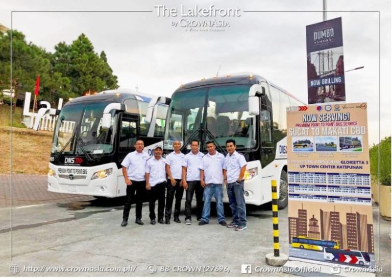 P2P Buses Now at The Lakefront | Crown Asia News