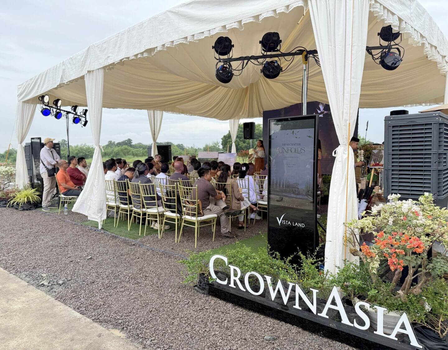 Crown Asia Holds On-Site Blessing Ceremony and Investors' Day at Siena ...